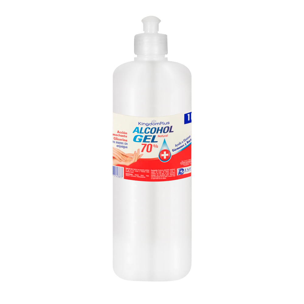 Alcohol Gel 1 Litro Kingdom Plus Isp – ESCOPLASTICA